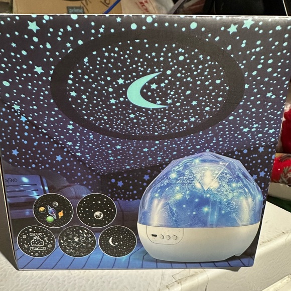 Toys | Starry Night Projector With Blue And White Light | Poshmark